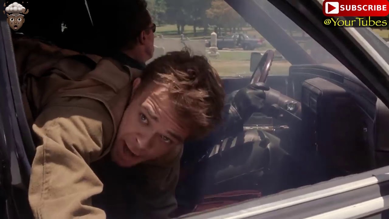 Terminator with Coffin and Machine Gun Scene - YouTube