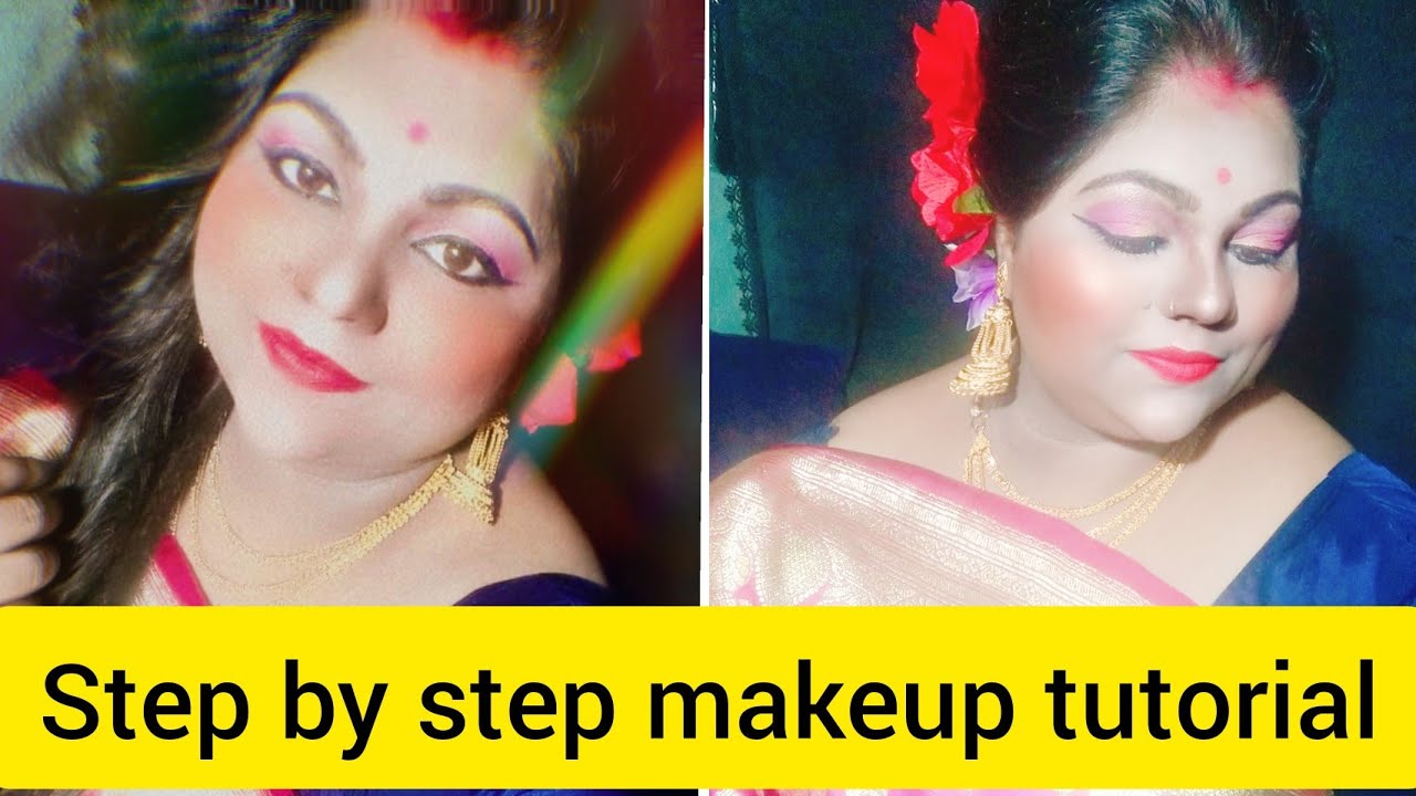 step by step makeup tutorial video.. watching full video#YouTube#makeup ...