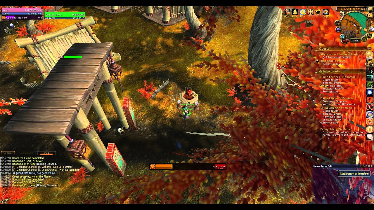 Where is Bonfire in Kun Lai Summit Midsummer - YouTube