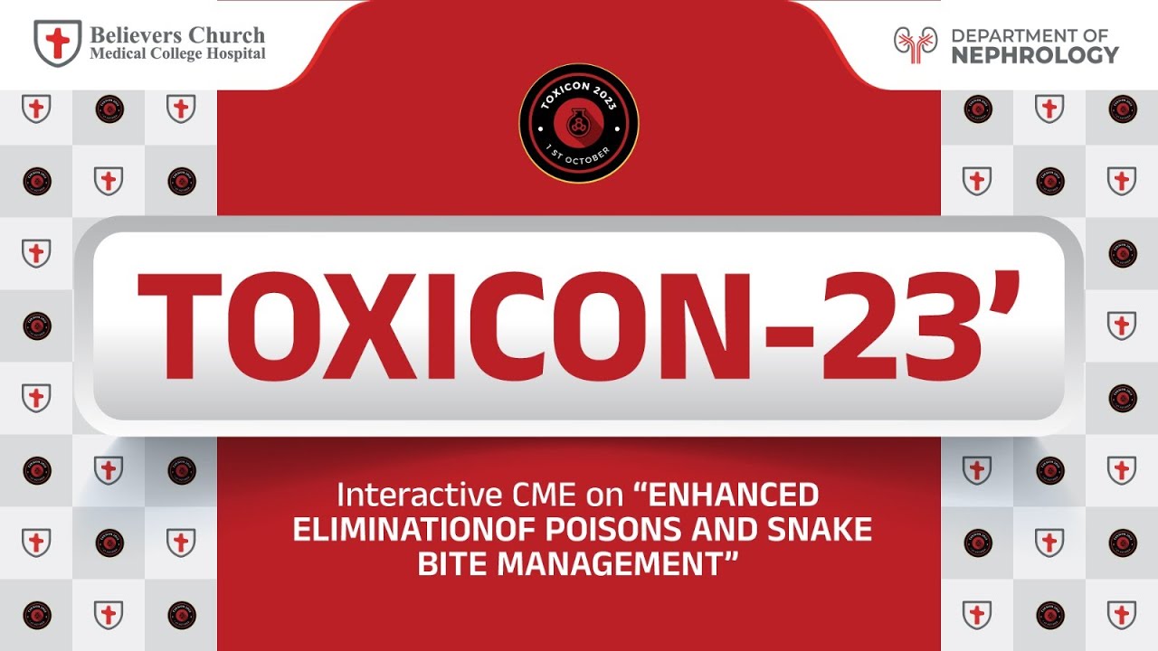 TOXICON 2023 - Interactive CME on “ENHANCED ELIMINATION OF POISONS AND ...