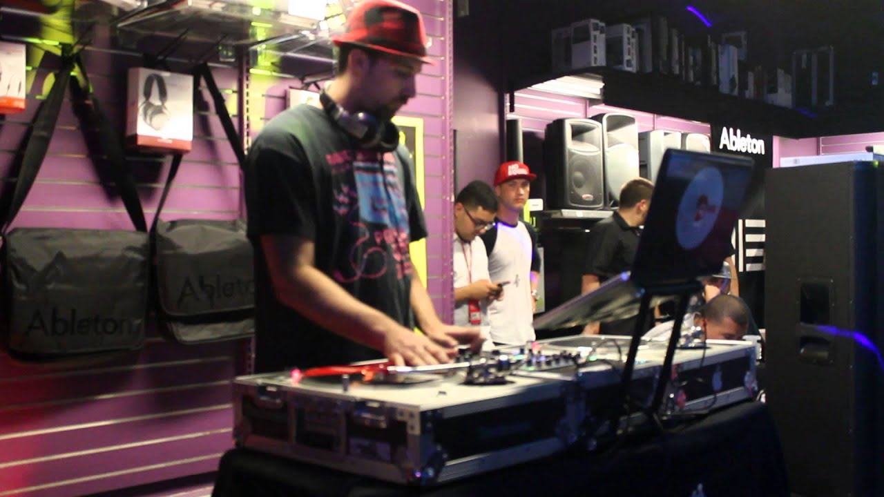 GUITAR CENTER DJ SPIN OFF - MICHAELBASIC - YouTube