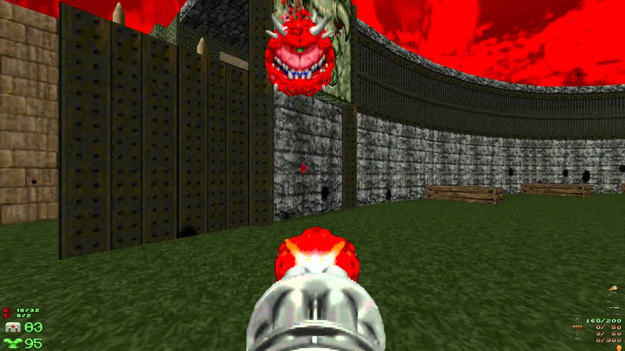 Doom 2 Requiem - requiem.wad - MAP32 Bitter Herb - Ultra Violence - YouTube