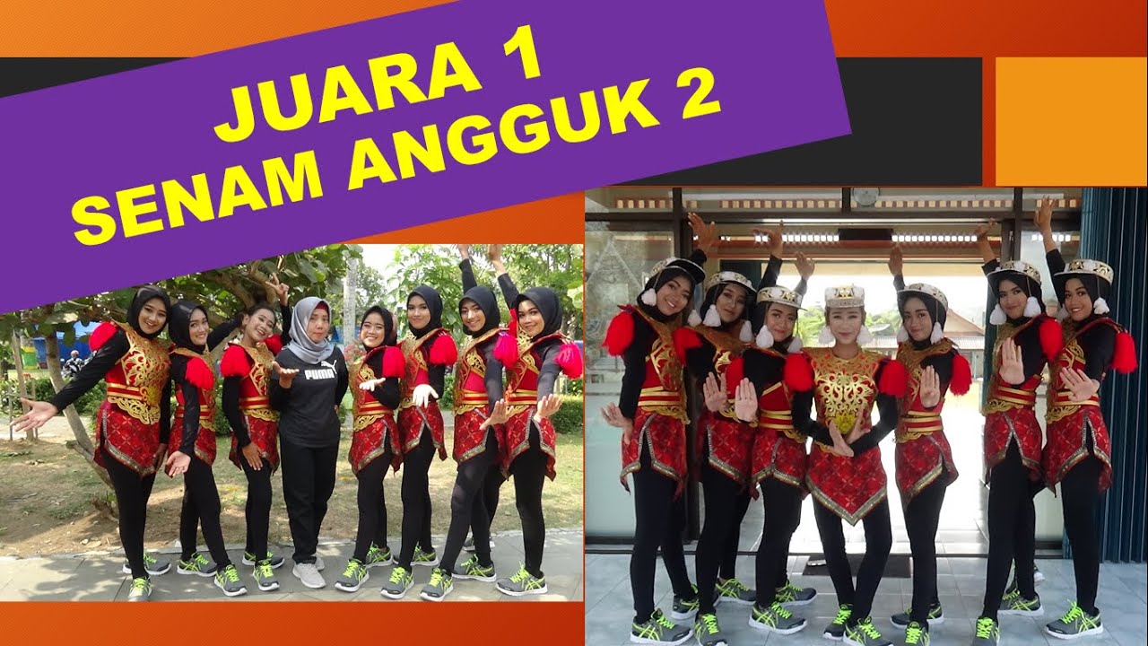 Senam Angguk Seri 2 SMAN 1 Pengasih, Juara 1 Kulon Progo 2019 - YouTube