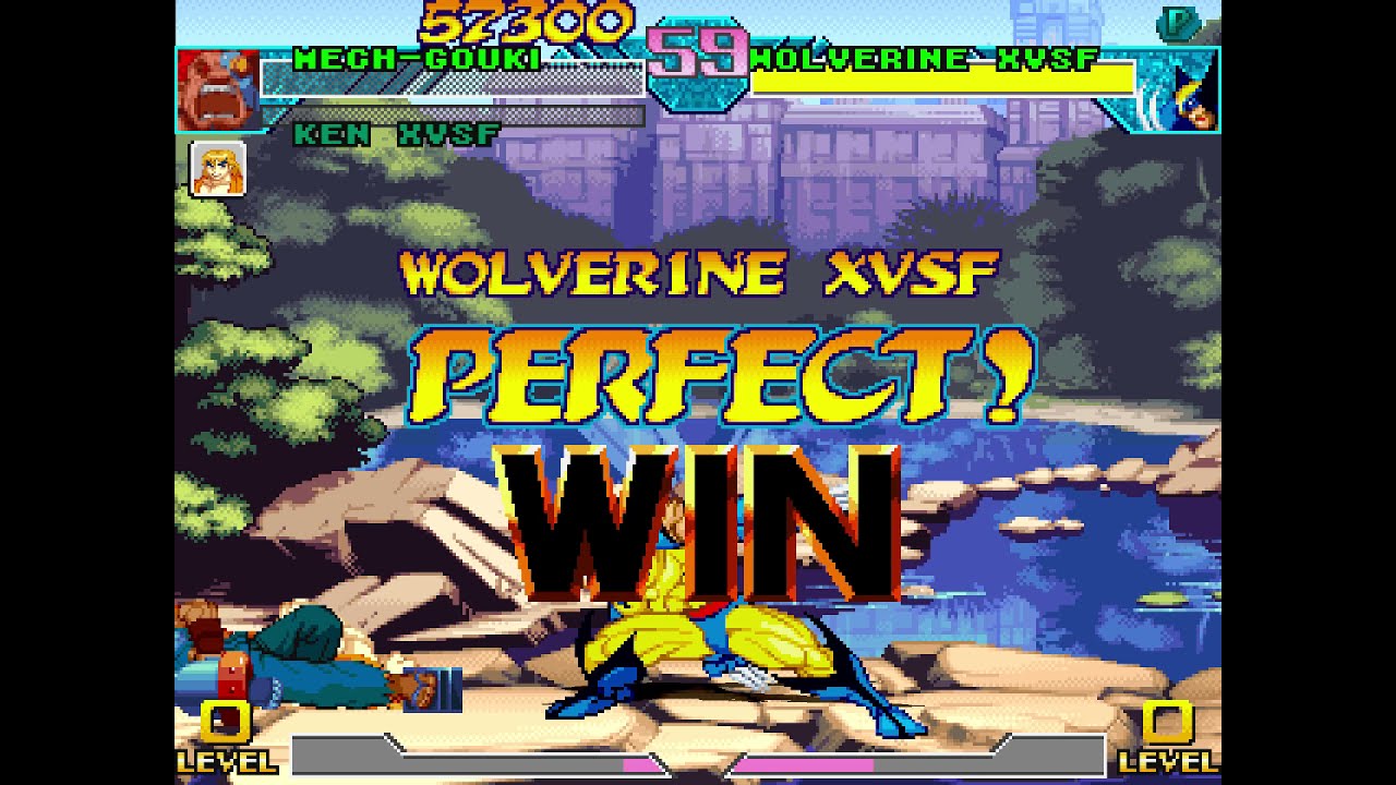 MvC MUGEN IKEMEN Screenpack - YouTube