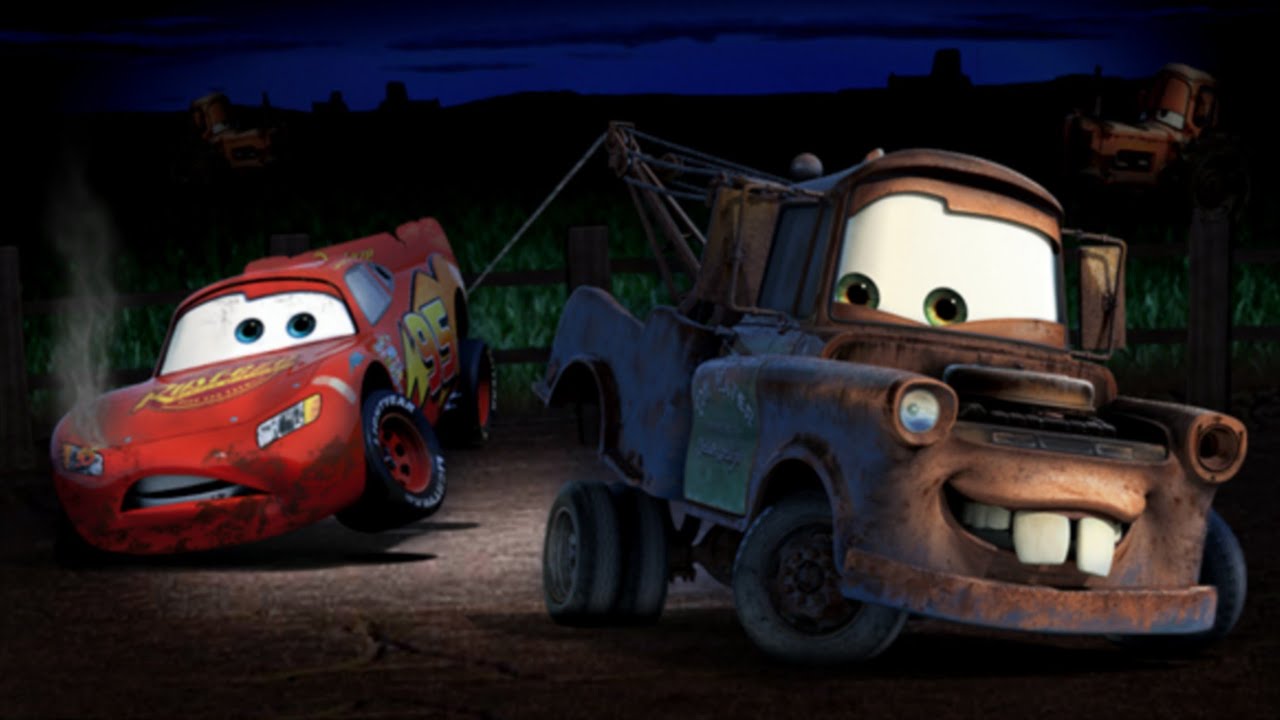 Disney Pixar Cars Online Games: Desert Dash, Tractor Tipping, etc - YouTube