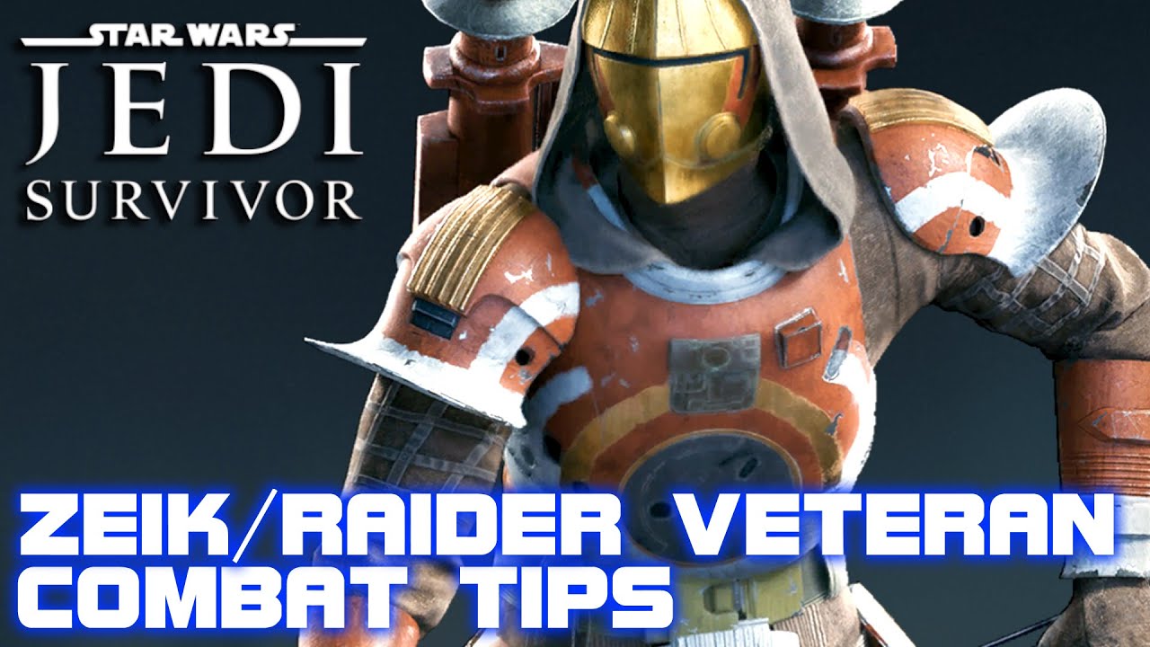 Star Wars Jedi Survivor - Zeik / Raider Veteran Early Combat Tips You ...