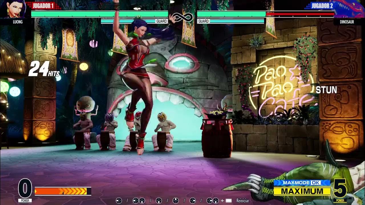 THE KING OF FIGHTERS XV Luong stun combo - YouTube
