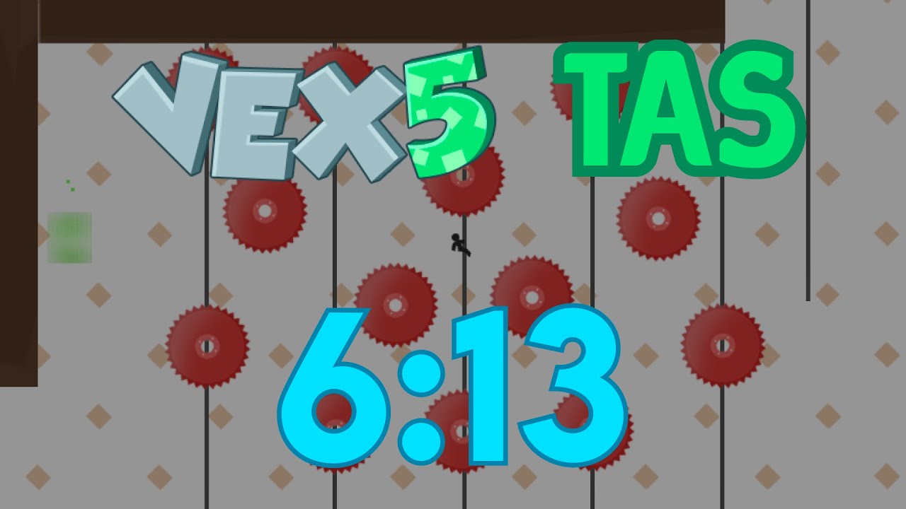 [TAS] Vex 5 beaten in 6 minutes | Vex 5 any% all levels in 6:13.93 ...
