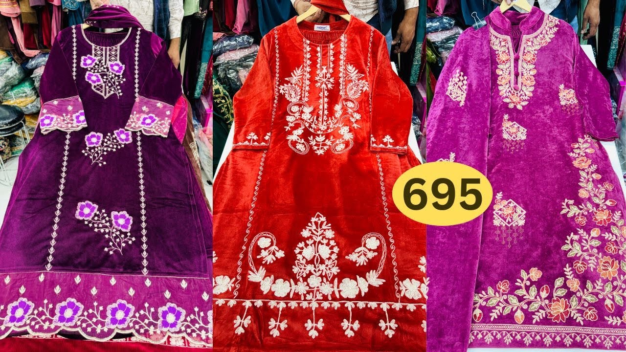 Velvet Woolen & Wedding Collection | Raavya Fashion in Gandhi Nagar ...
