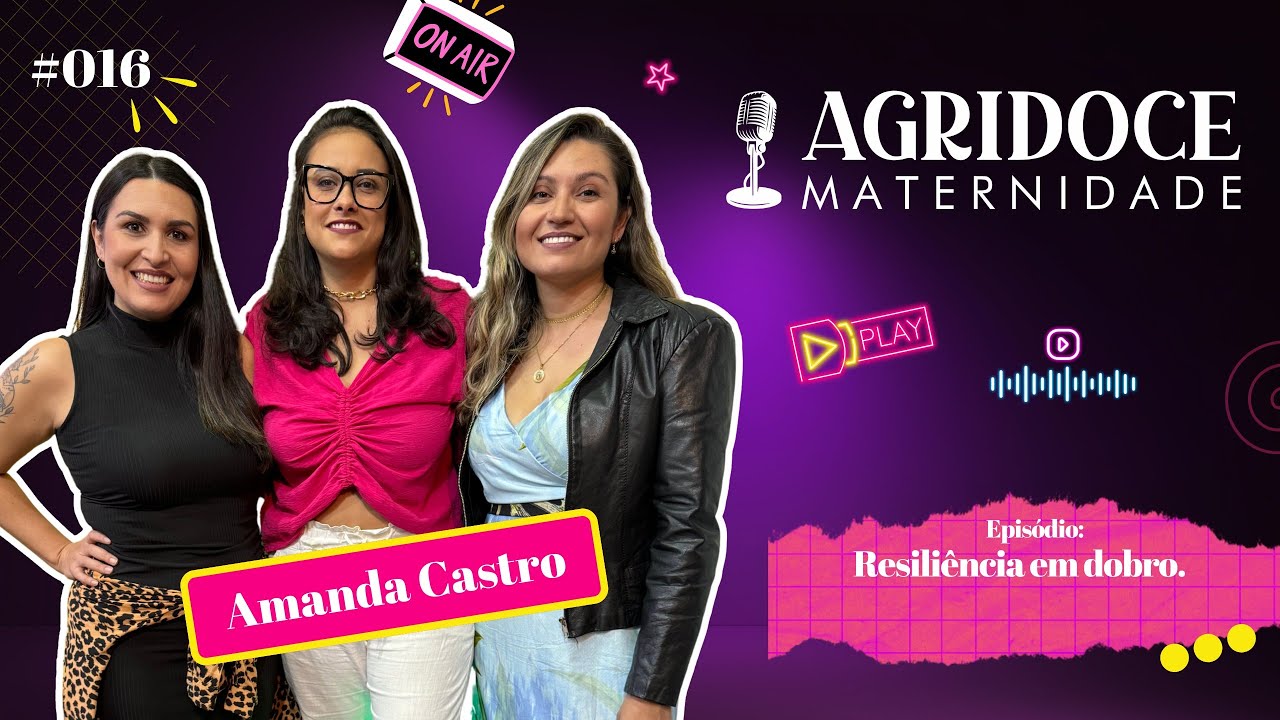 Agridoce Podcast com Amanda Castro - Resiliência em dobro #016 - YouTube