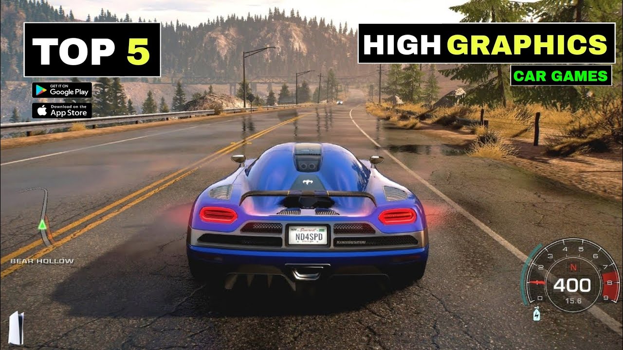 TOP 5 best REALISTIC GRAPHICS racing games for Android | HIGH GRAPHICS - YouTube