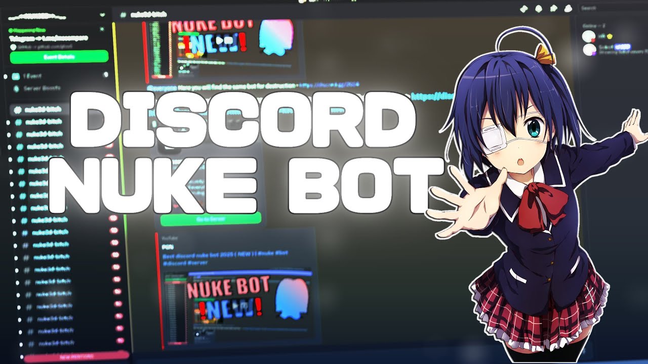 Discord Nuke Bot | Easy Destroy Any Server - YouTube