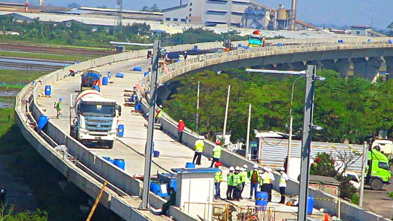 Selesai! Pengerjaan Parapet di Track Elevated Terakhir - Kereta Cepat ...
