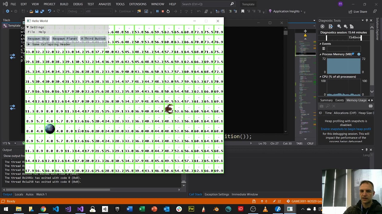 GAME3001 - W2020 - Lesson 6 - Intro to Pathfinding continued - YouTube