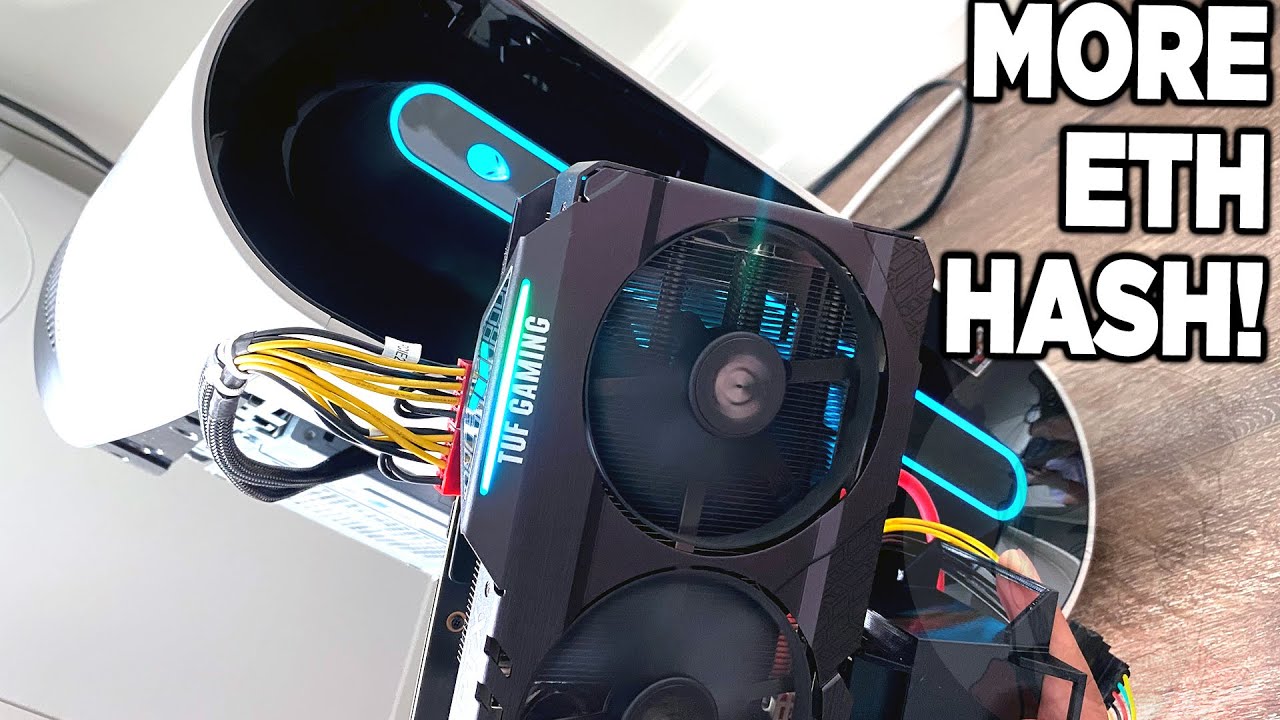 Ethereum Mining using an EXTERNAL RTX 3070 GPU on a Dell Alienware ...