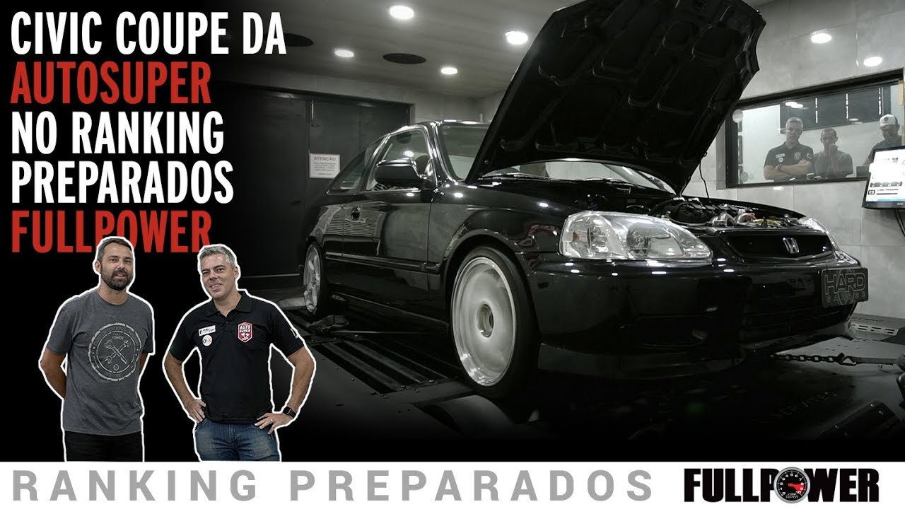 Civic da Autosuper no Ranking Preparados FULLPOWER: turbo, cavalaria ...