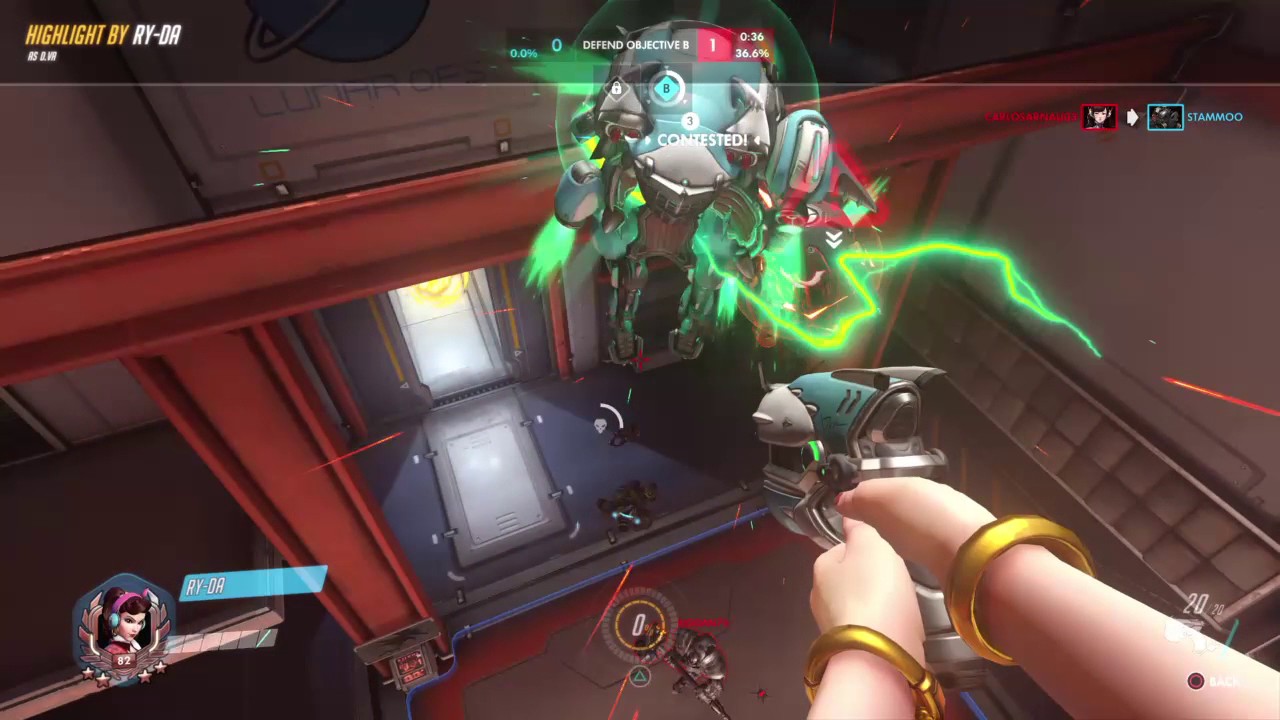 Overwatch: Double Dva ult - YouTube
