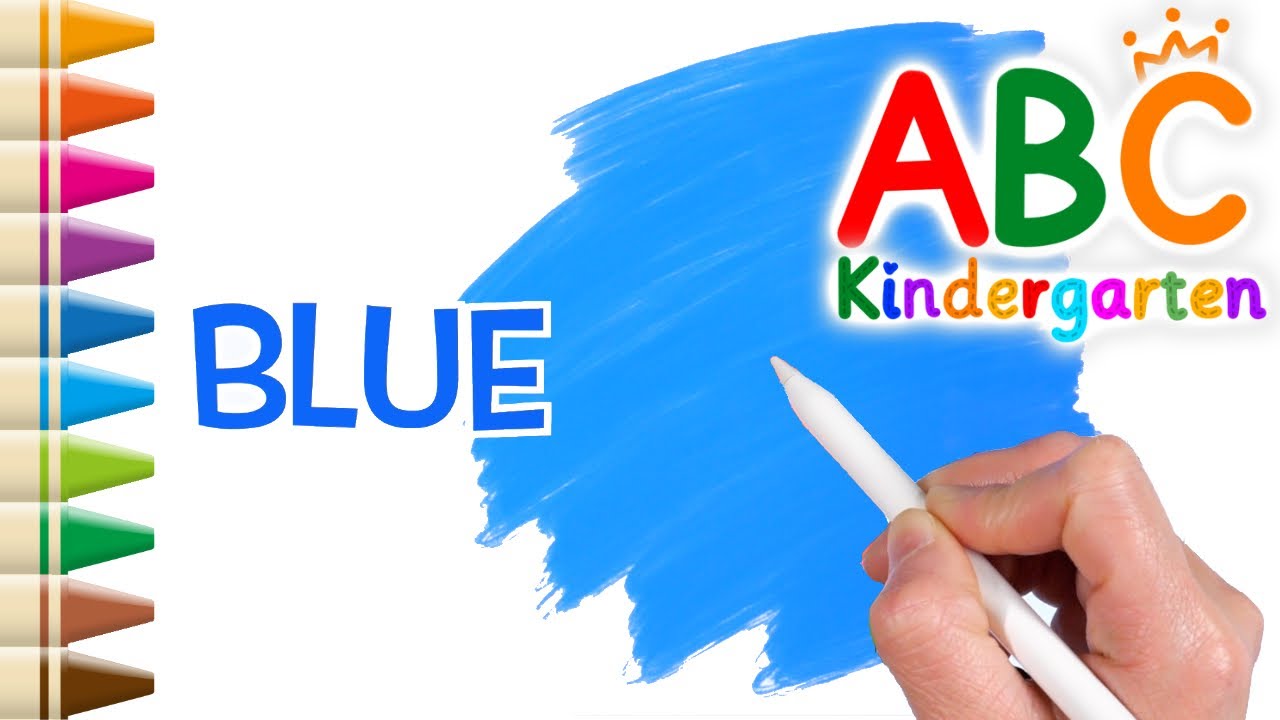 Color Learning for Toddlers | Learn colors with blue objects | videos ...