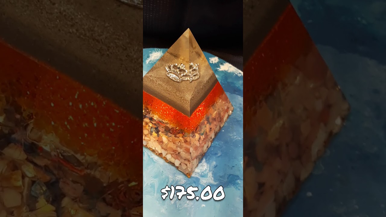 Epoxy Resin Cremation Pyramids - YouTube