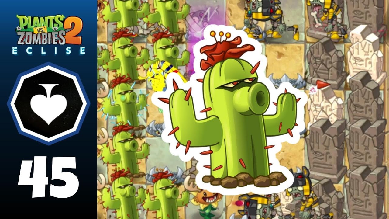 Cactus Is Actually a Good Plant!? Plants vs. Zombies 2 Eclise - YouTube