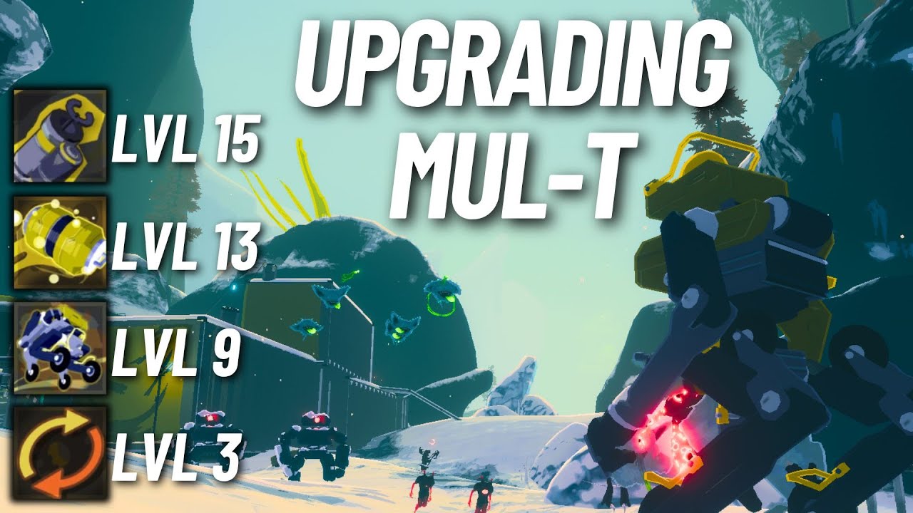 Upgrading MUL-T's Skills IMMENSELY In Risk of Rain 2 - YouTube