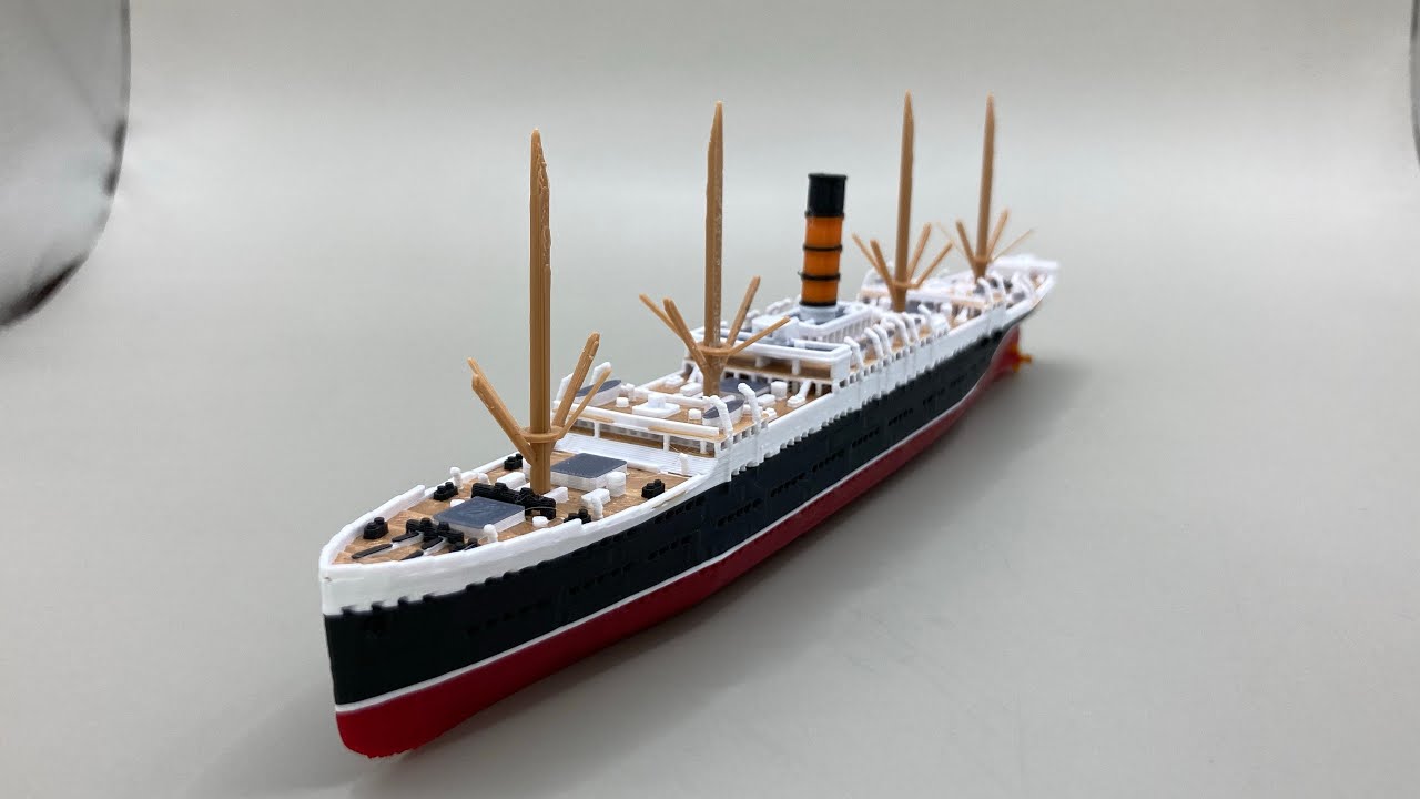 RMS Carpathia Model Review ThePrintHive3d.etsy.com - YouTube