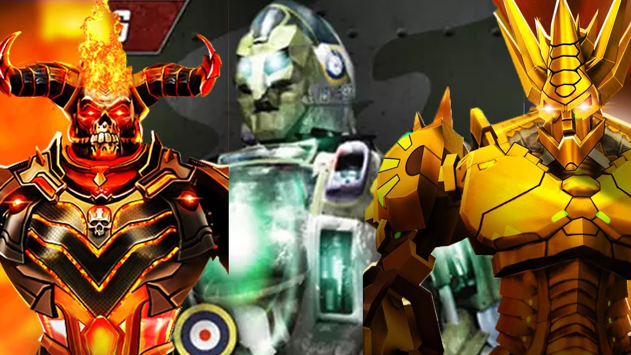 REAL STEEL WRB Danger Zone & Dark Fiend & Diablo & Drago & Dreadlord ...
