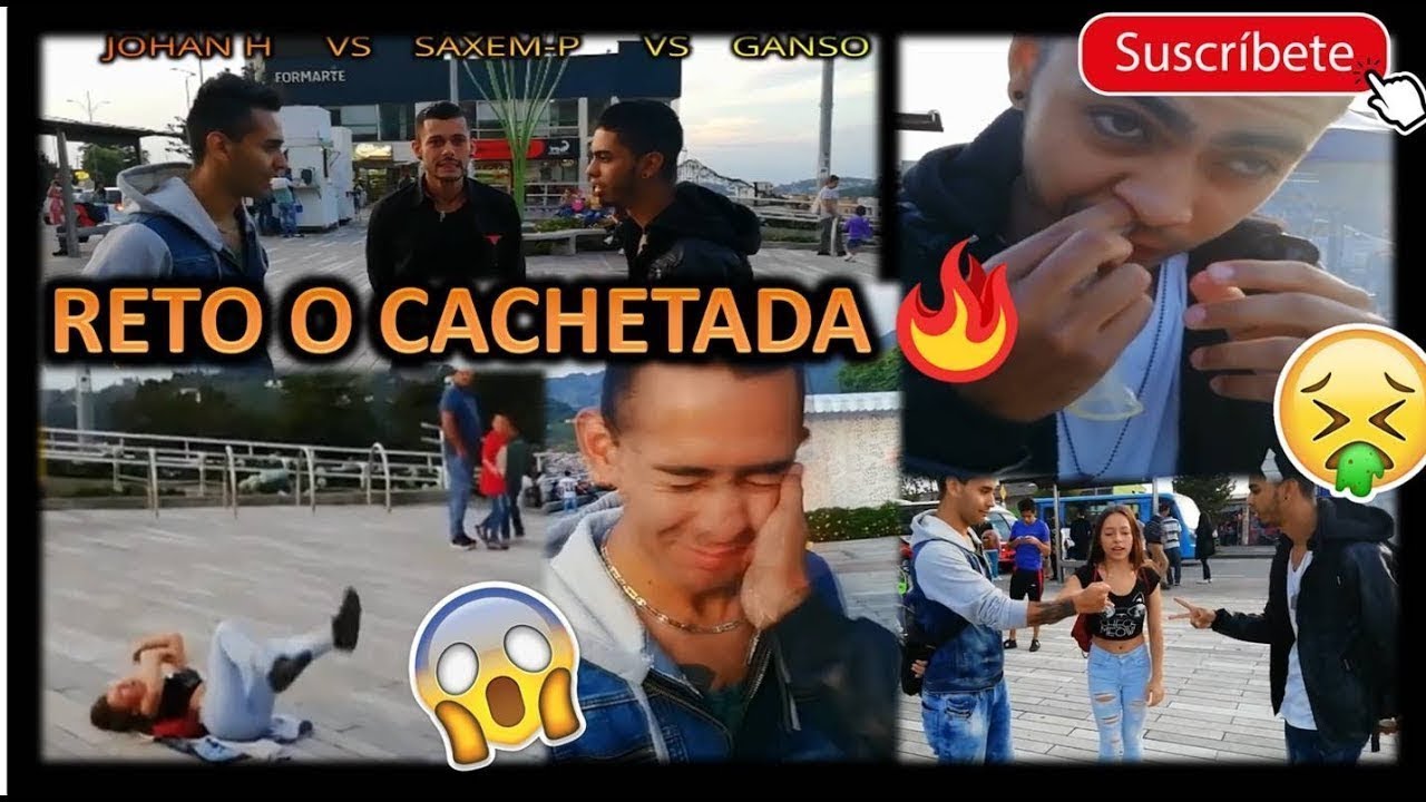 😱 Reto o Cachetada | Challenge Extremos Youtubers 😍 | Video ...