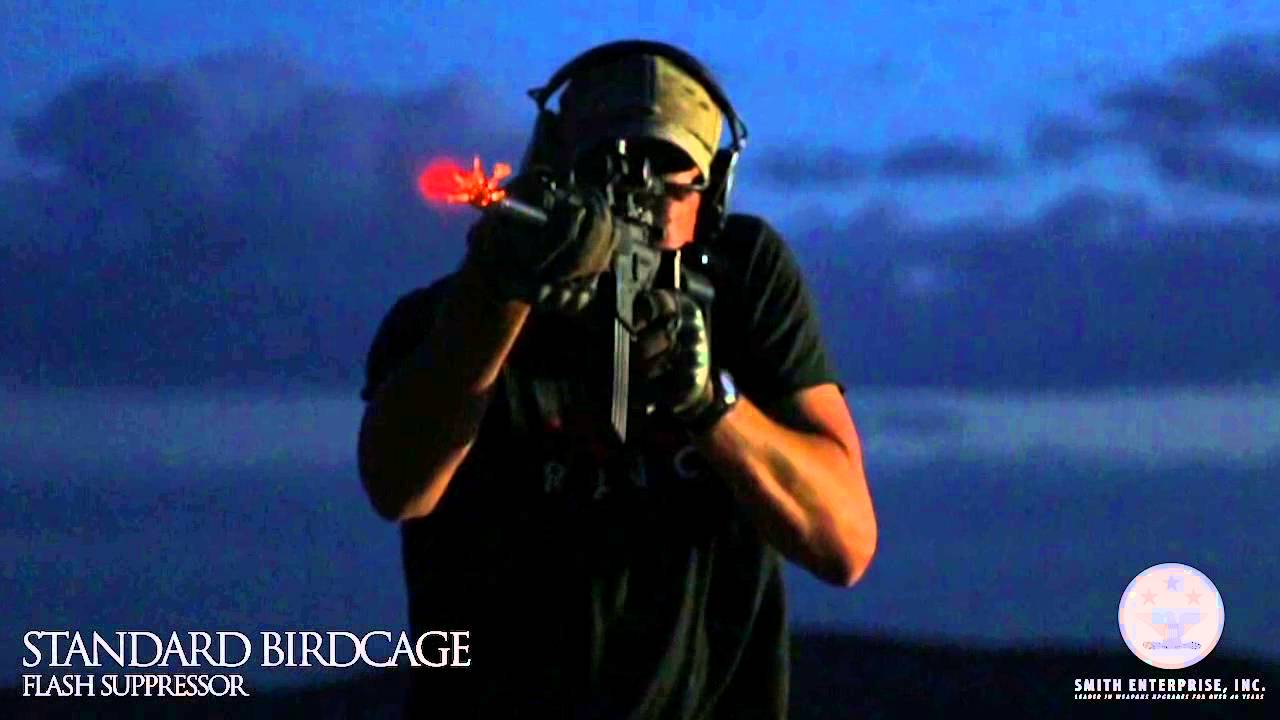 Smith Enterprise Vortex Flash Eliminator vs A2 birdcage in low light ...