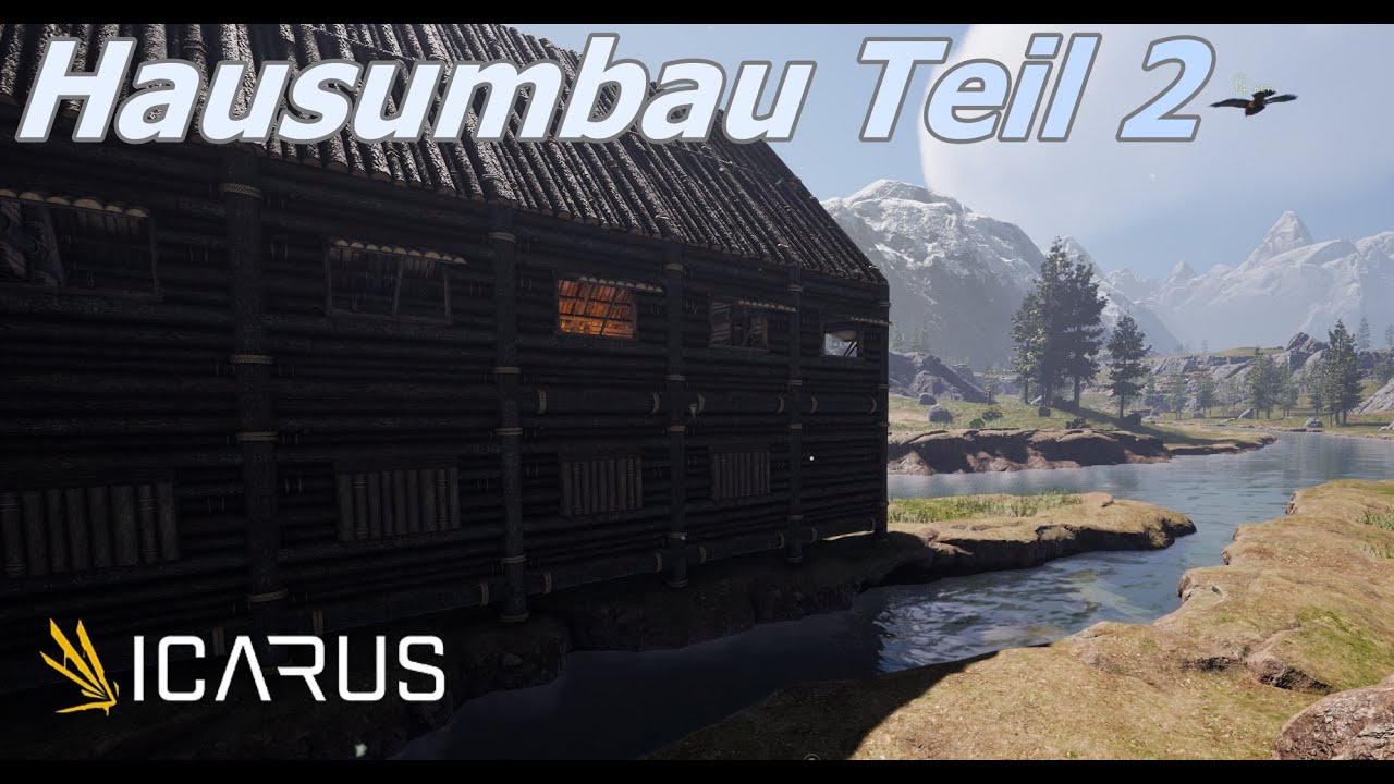 Icarus #4 Hausumbau Teil 2, Werkbank, Schmiede, Amboss - YouTube