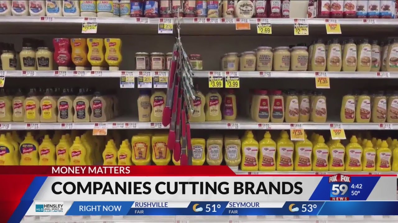 Companies cutting brands - YouTube