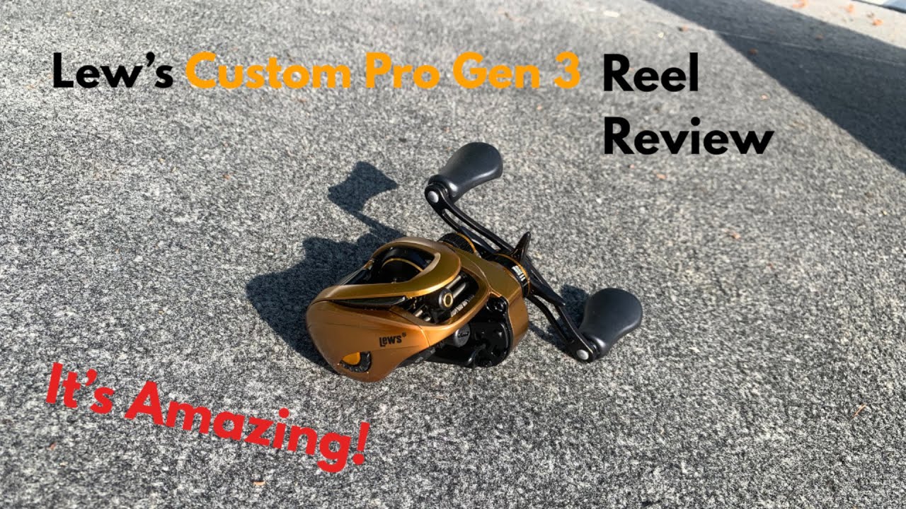 My First Impressions on The Lew's Custom Pro Gen 3 Reel (Review And ...