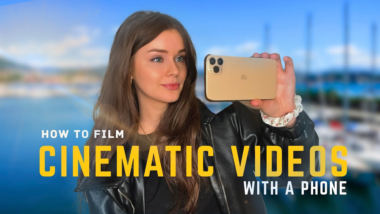 How to film CINEMATIC videos on your phone - YouTube