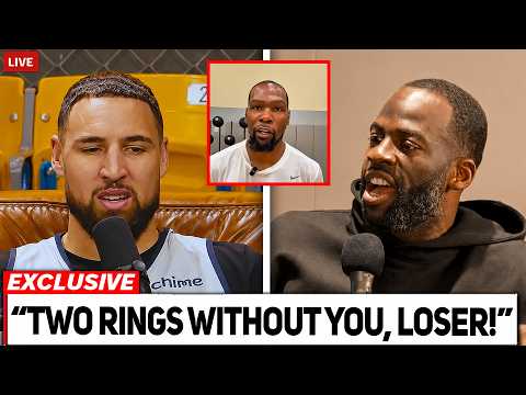 Klay & Draymond TEAM UP To DESTROY Kevin Durant After WILD Comments!
