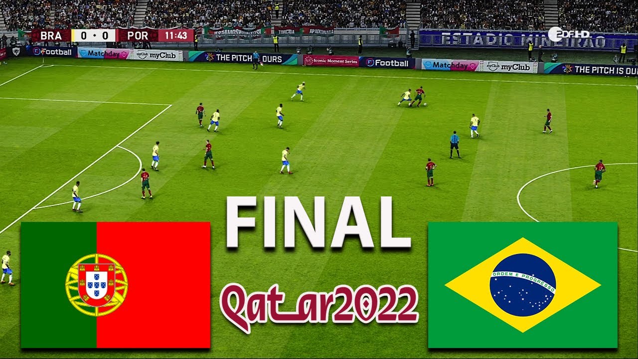 Brazil vs Portugal FINAL FIFA World Cup 2022 Qatar Full match - YouTube