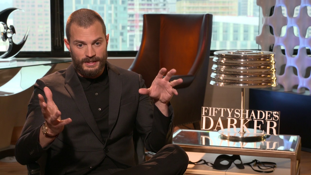 FIFTY SHADES DARKER - Jamie Dornan with Scott Carty - YouTube