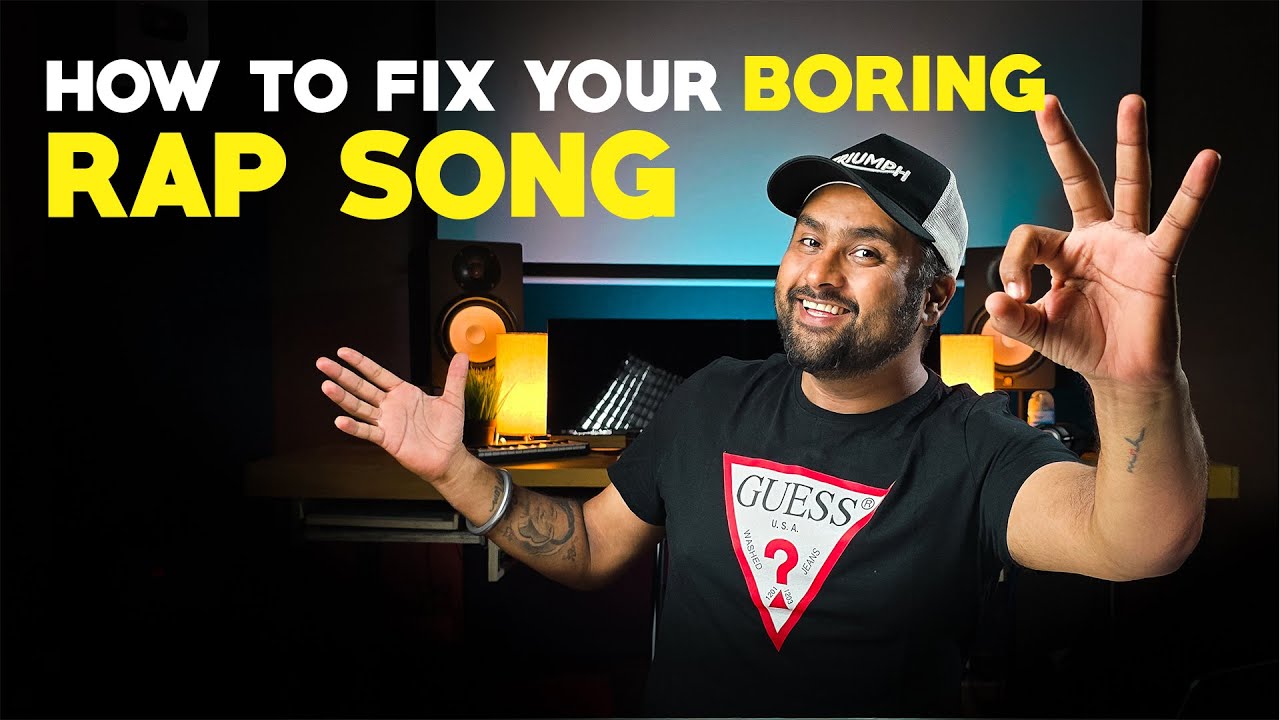 How to FIX your BORING RAP SONG | Just 2 Min Exercise - YouTube