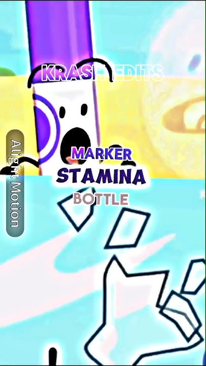 Marker (TPOT) #vs Bottle (TPOT). #tpot #bfdi #bfb #wis #edit #papaoutai #shorts - YouTube