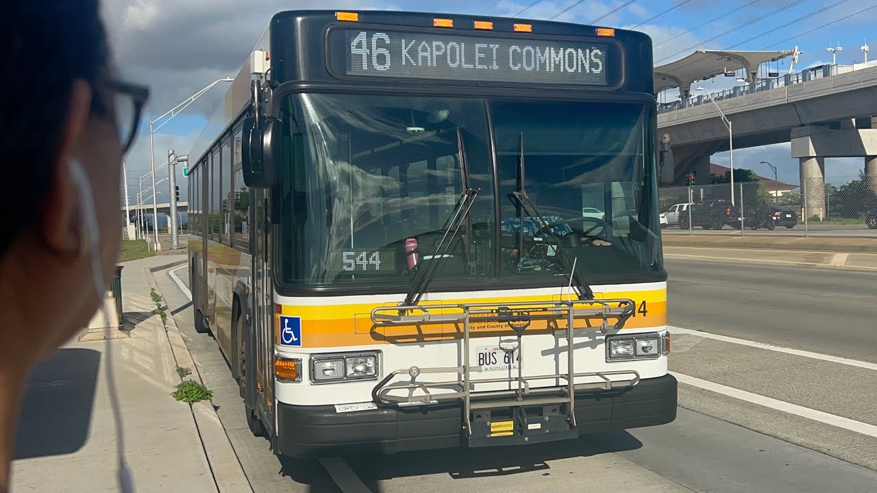 Thebus Honolulu Route 46 Kapolei Commons Gillig Low Floor 40 Ft Bus ...