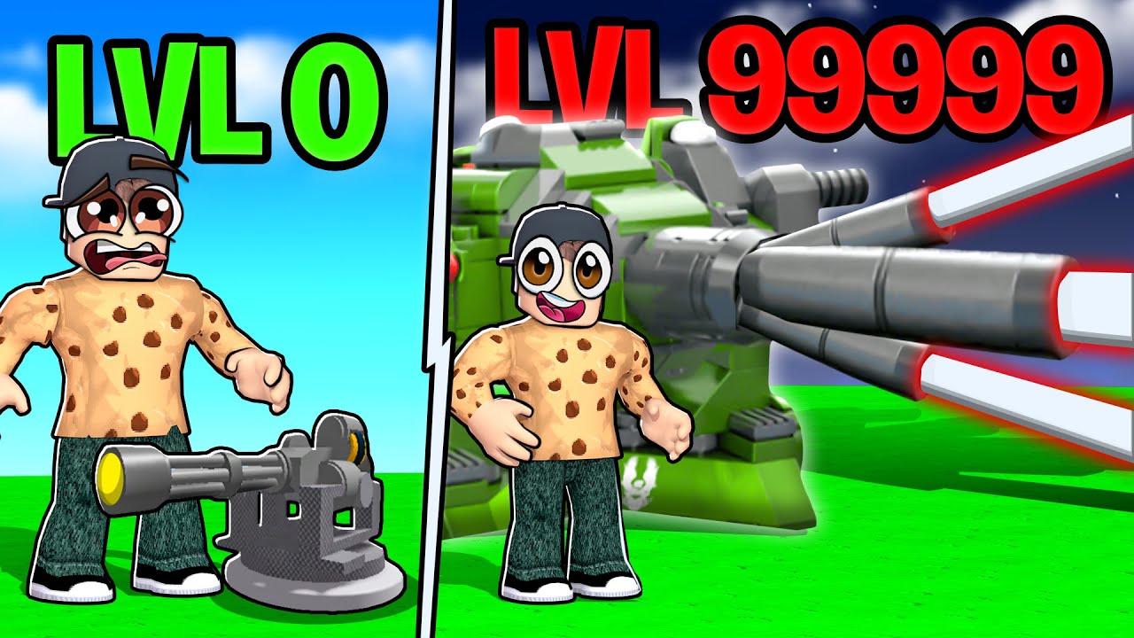Upgrading TURRETS into GOD TURRETS in ROBLOX TOWER DEFENSE! - YouTube