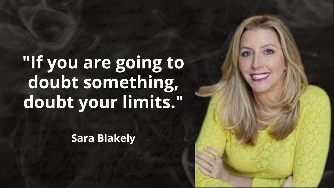 Sara Blakely the best quotes to listen and reflect on - YouTube