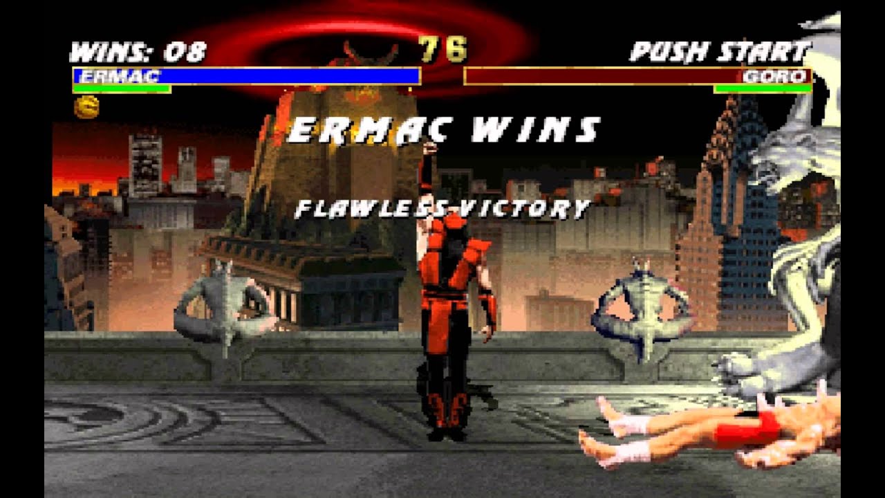 Mortal Kombat Trilogy - Ermac Arcade Ladder - YouTube