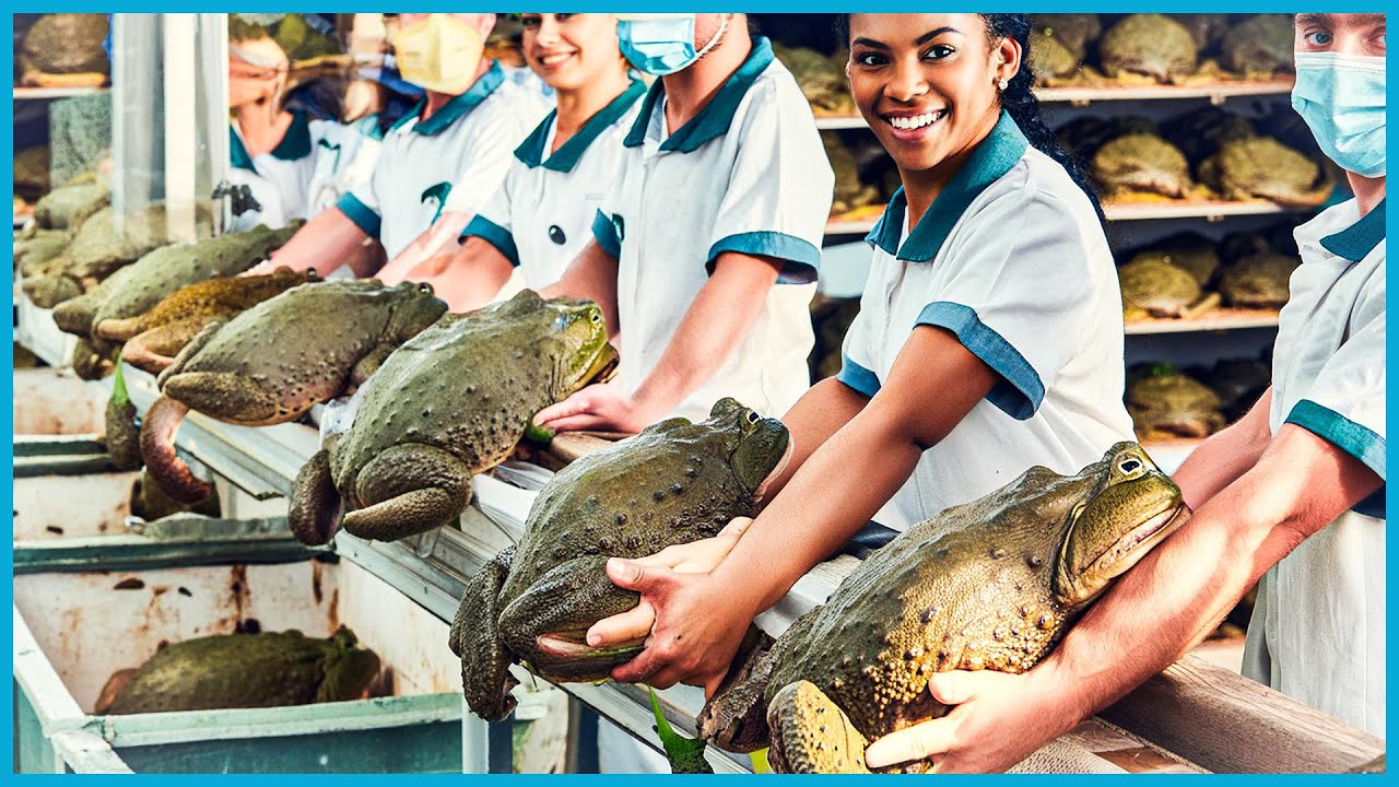 Frogs Farm - How China Farmer Raised Millions Frogs For Meat - Frog ...