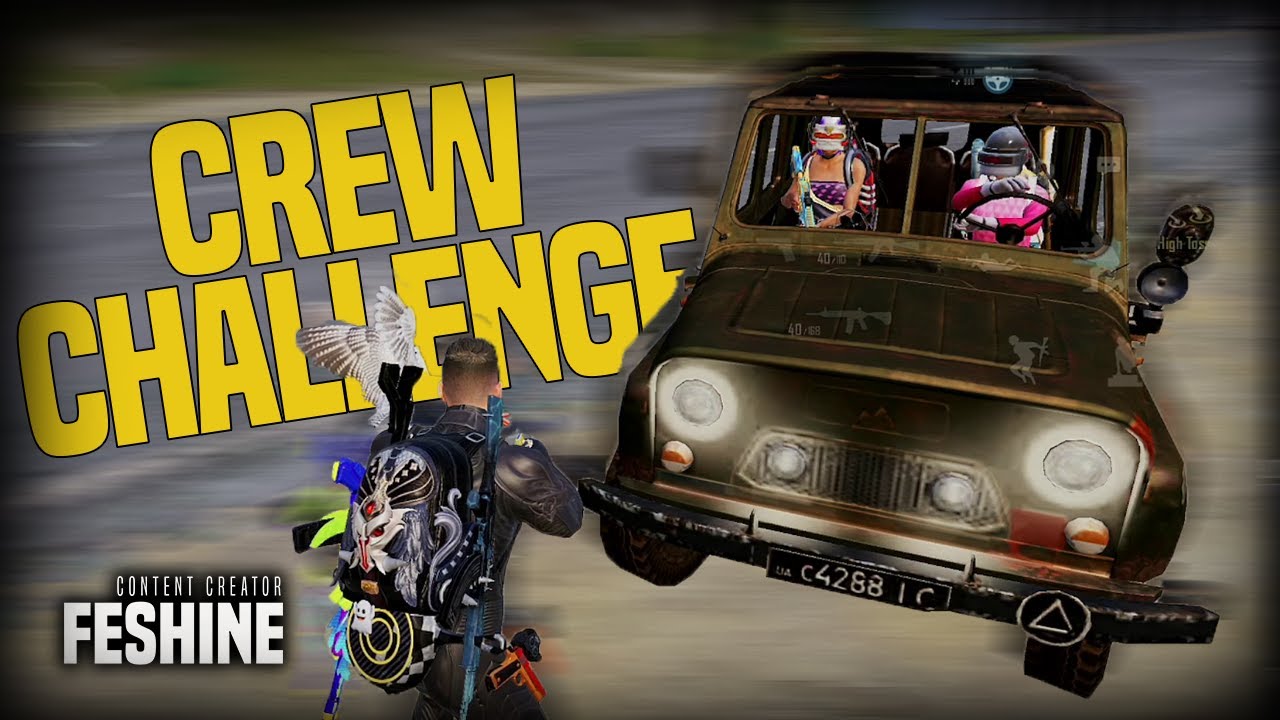 Crew Challenge | FESHINE | PUBG MOBILE CZ | 6FINGER | EU | HANDCAM ...