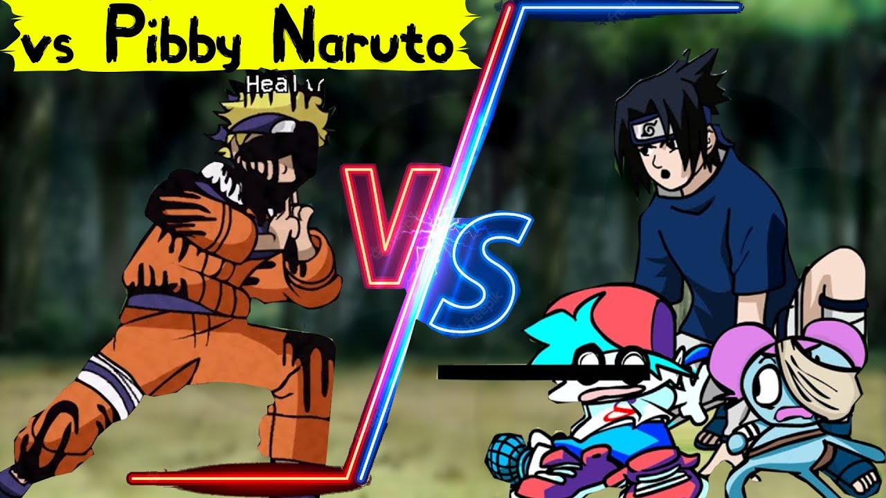 FNF Boyfriend vs Naruto | Super batalla contra naruto pibby (playing ...
