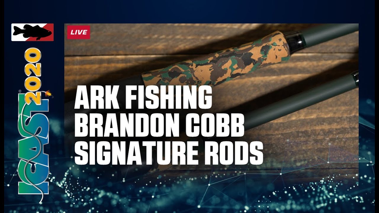 ARK Fishing Brandon Cobb Signature Casting & Spinning Rods with Brandon ...