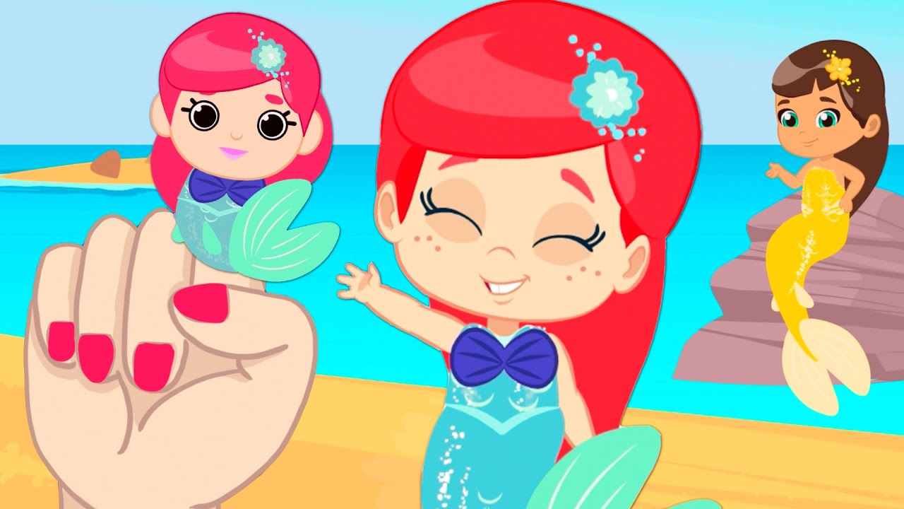 Sing Finger Family with Disney Princesses with Groovy The Martian ...