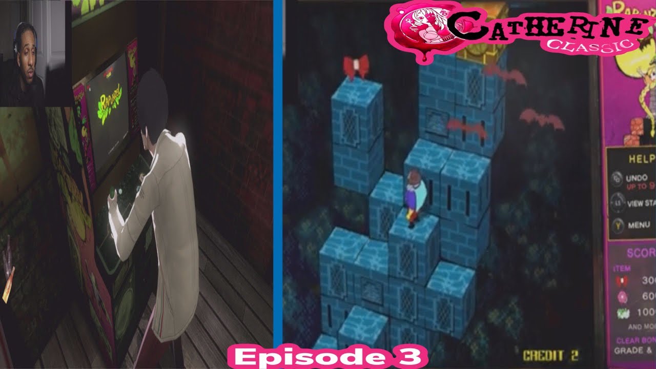 Playing a game within a game at a bar.. I guess?? // Catherine Classic ...