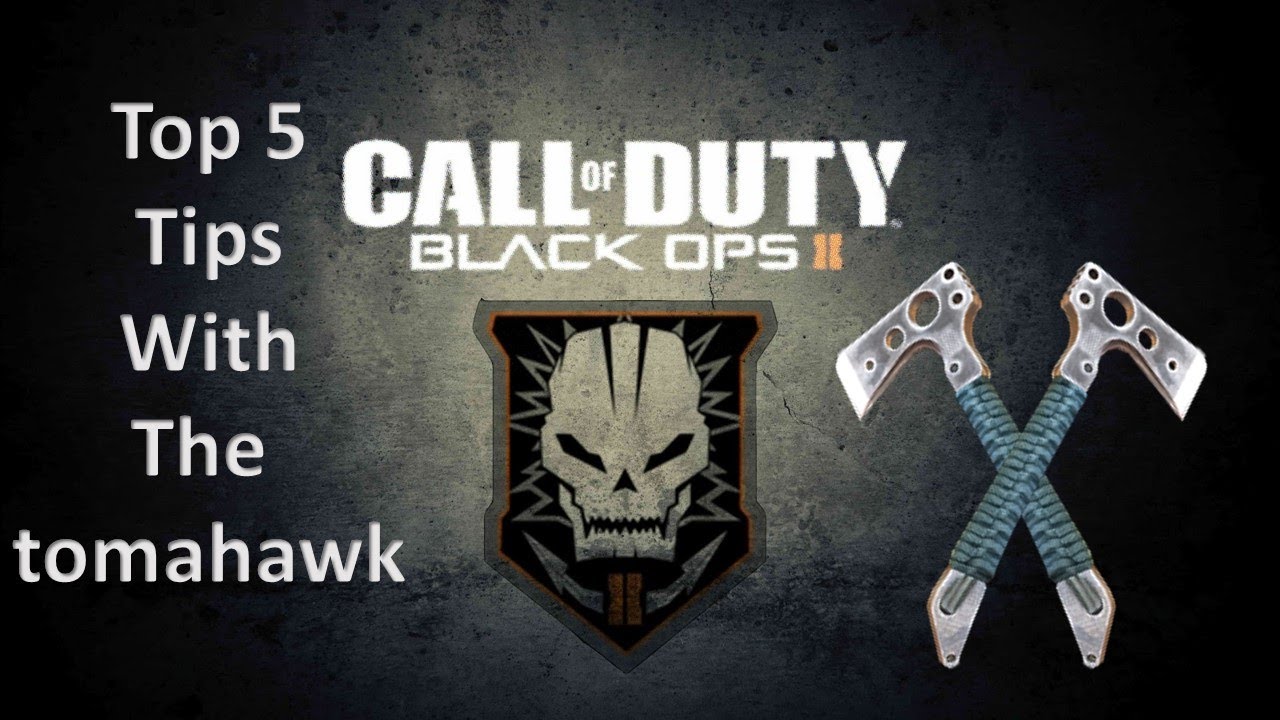 Top 5 Tips With The Tomahawk in Call of Duty - YouTube
