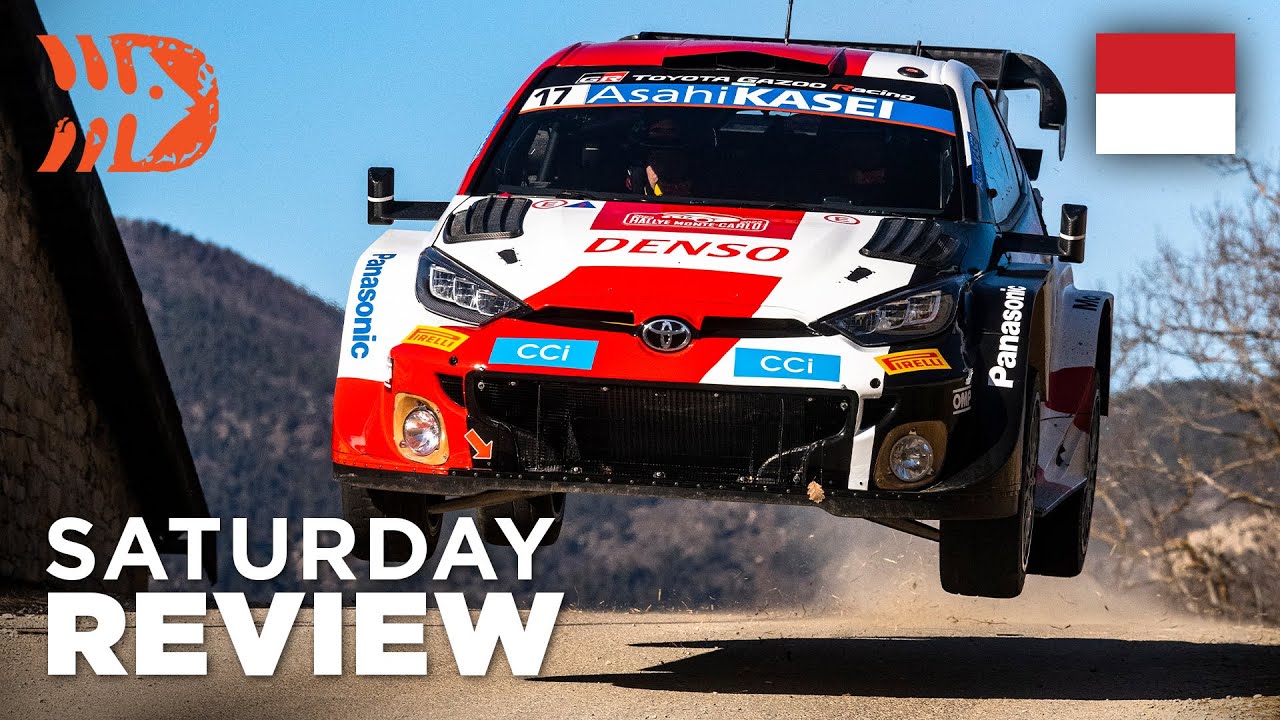 Toyota Battle Tightens - WRC Monte Carlo Rally 2023 Saturday Review ...